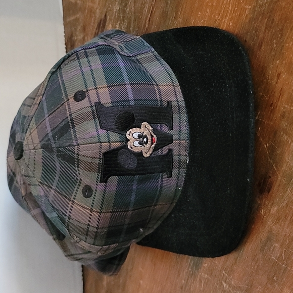 Disney | Accessories | Vintage Goofy Hat Co Plaid Mickey Mouse Hat ...